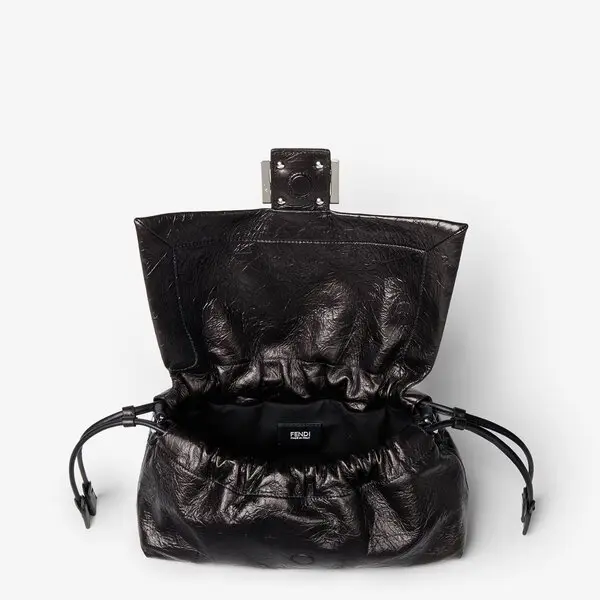 Fendi Baguette® Soft Medium Bag In Crackled Leather